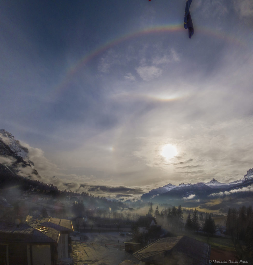 Wegener Arc - Upper Tangent Arc - Parhelic Circle - Circumscribed ...